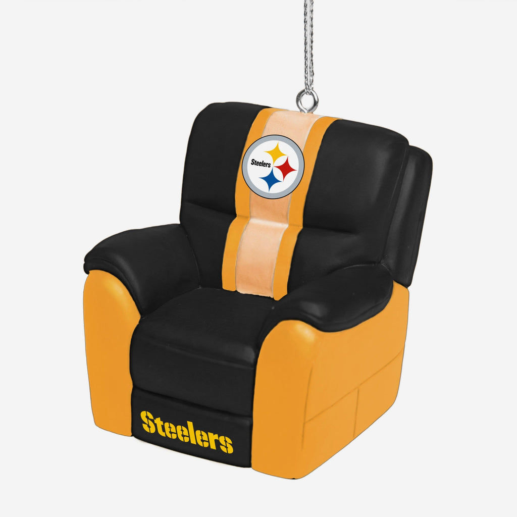 Pittsburgh Steelers Reclining Chair Ornament FOCO