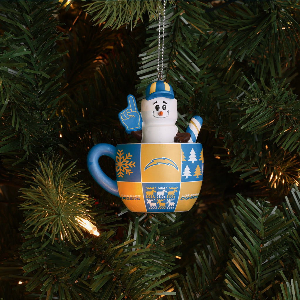 Los Angeles Chargers Smores Mug Ornament FOCO