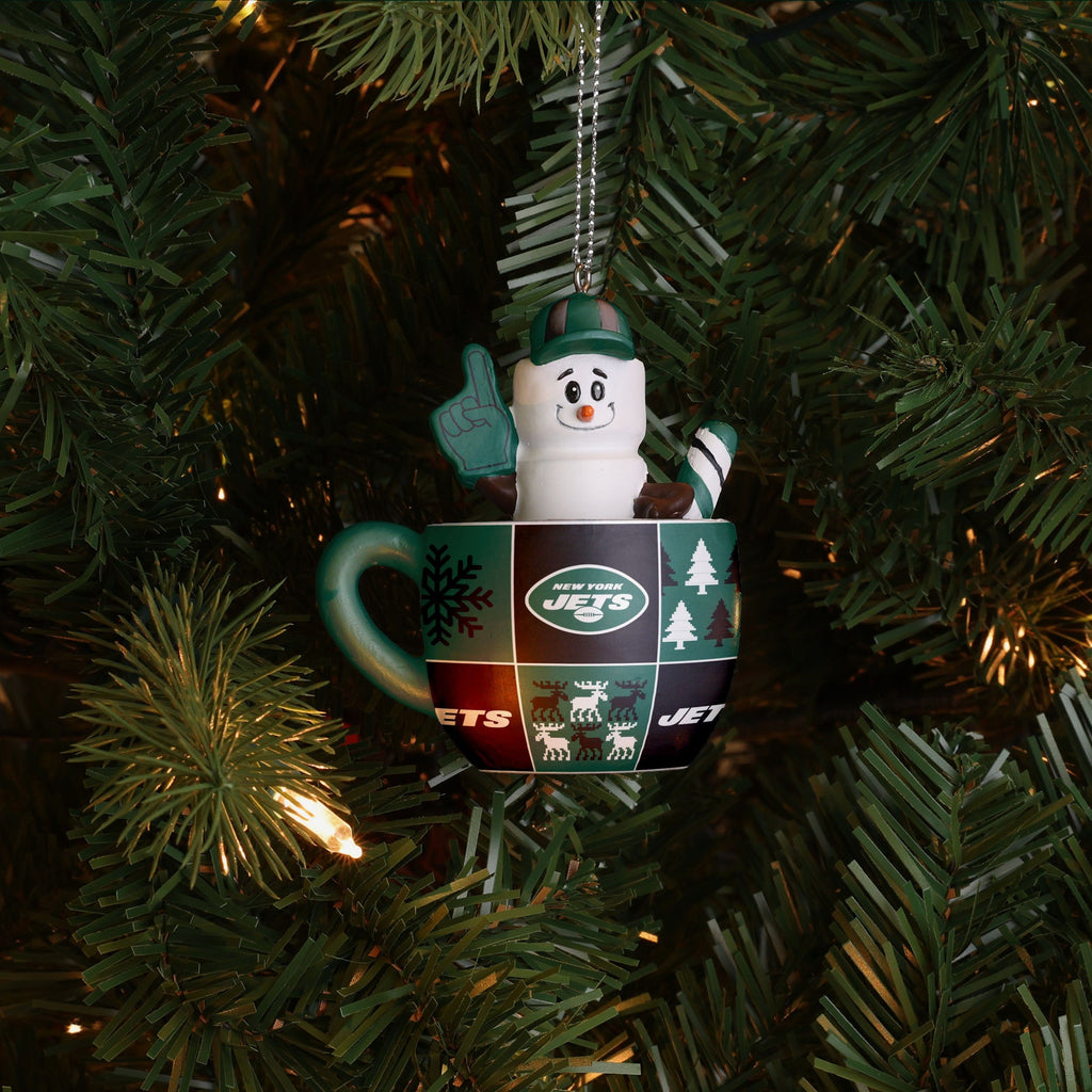 New York Jets Smores Mug Ornament FOCO