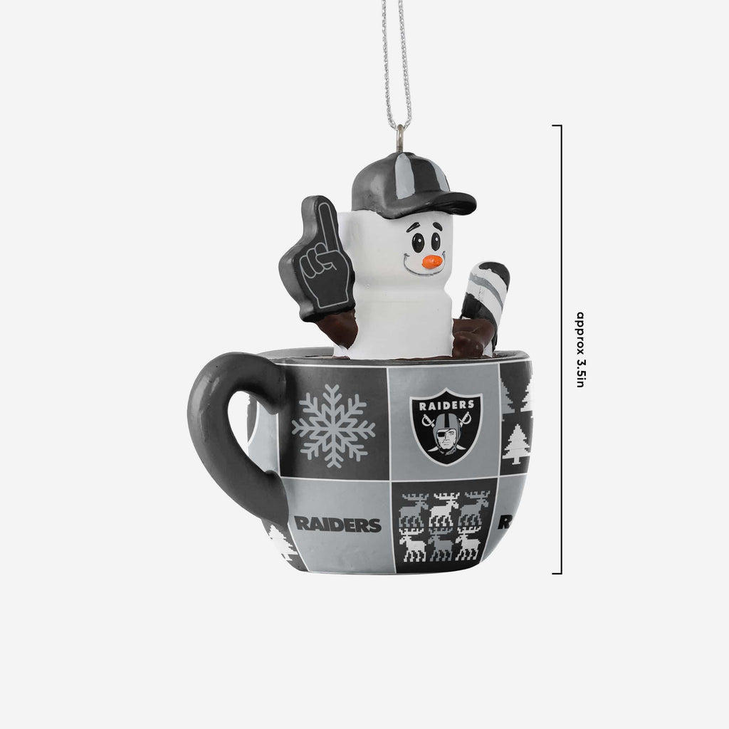 Las Vegas Raiders Smores Mug Ornament FOCO