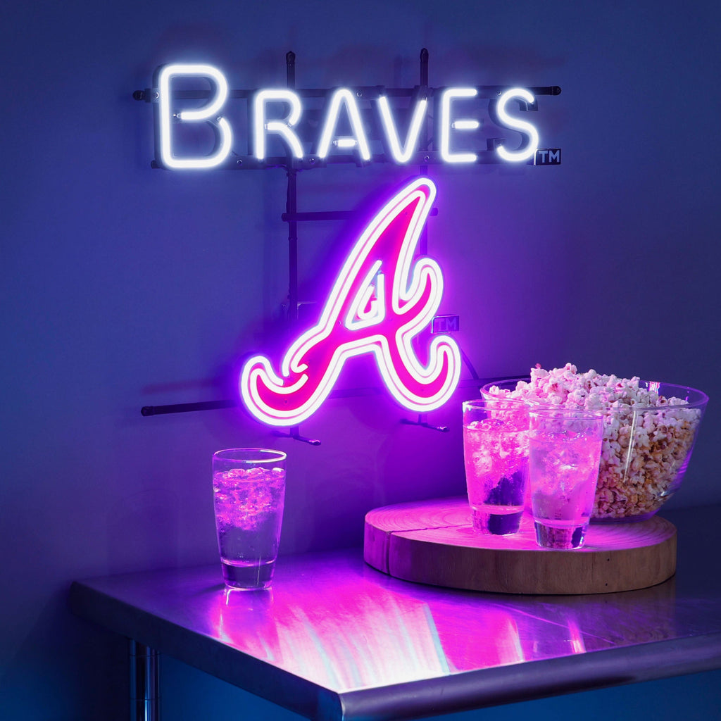 Atlanta Braves Fancave LED Sign FOCO