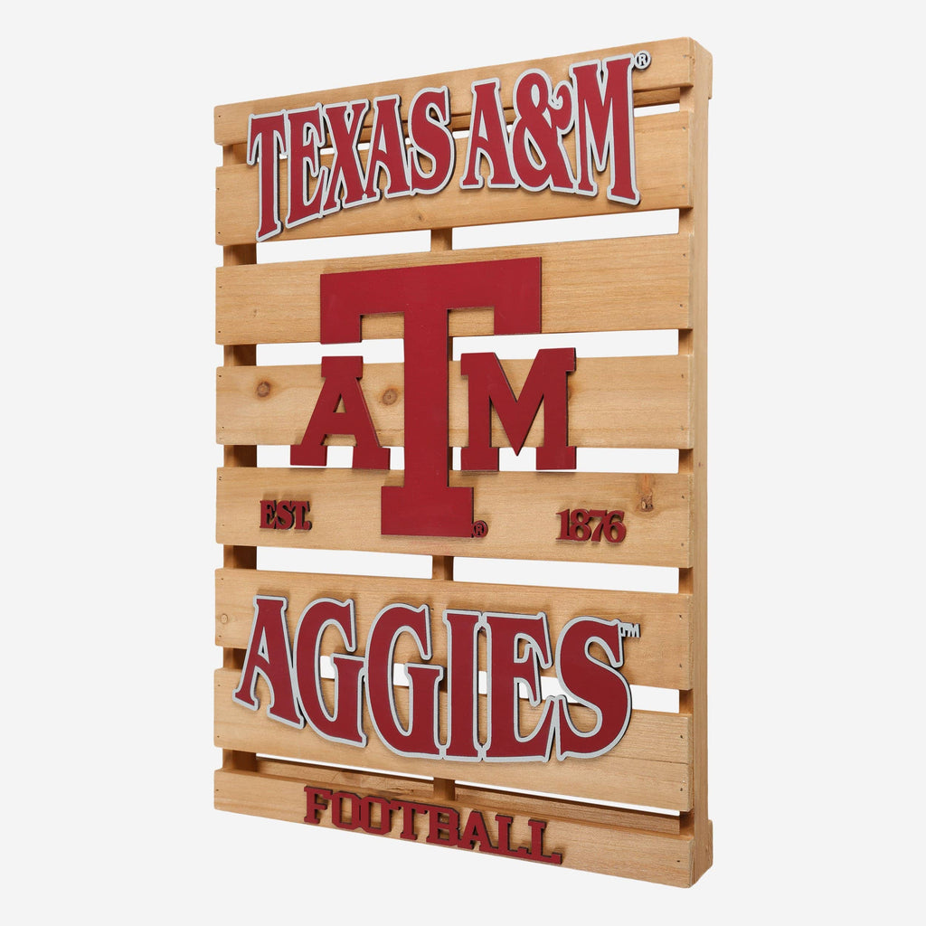 Texas A&M Aggies Wood Pallet Sign FOCO