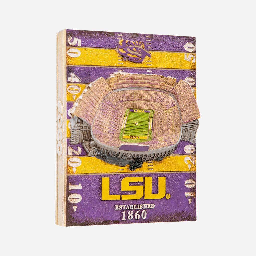 LSU Tigers Tiger Stadium Wall Plaque FOCO