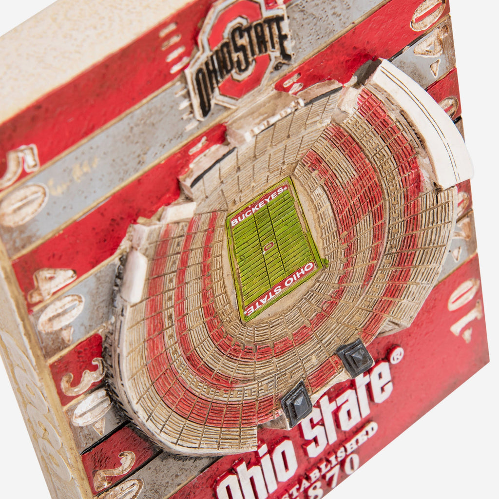Ohio State Buckeyes Ohio Stadium Wall Plaque FOCO