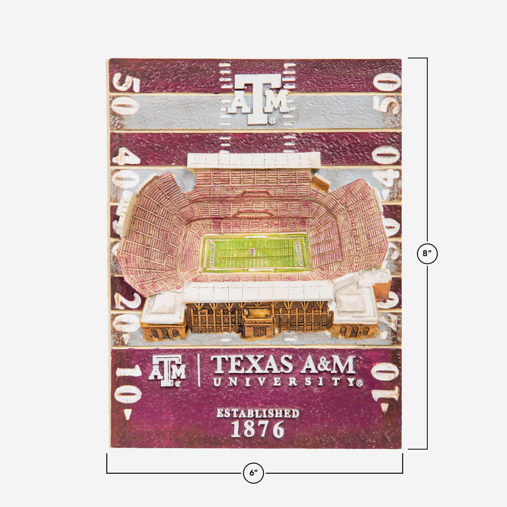 Texas A&M Aggies Kyle Field Stadium Wall Plaque FOCO