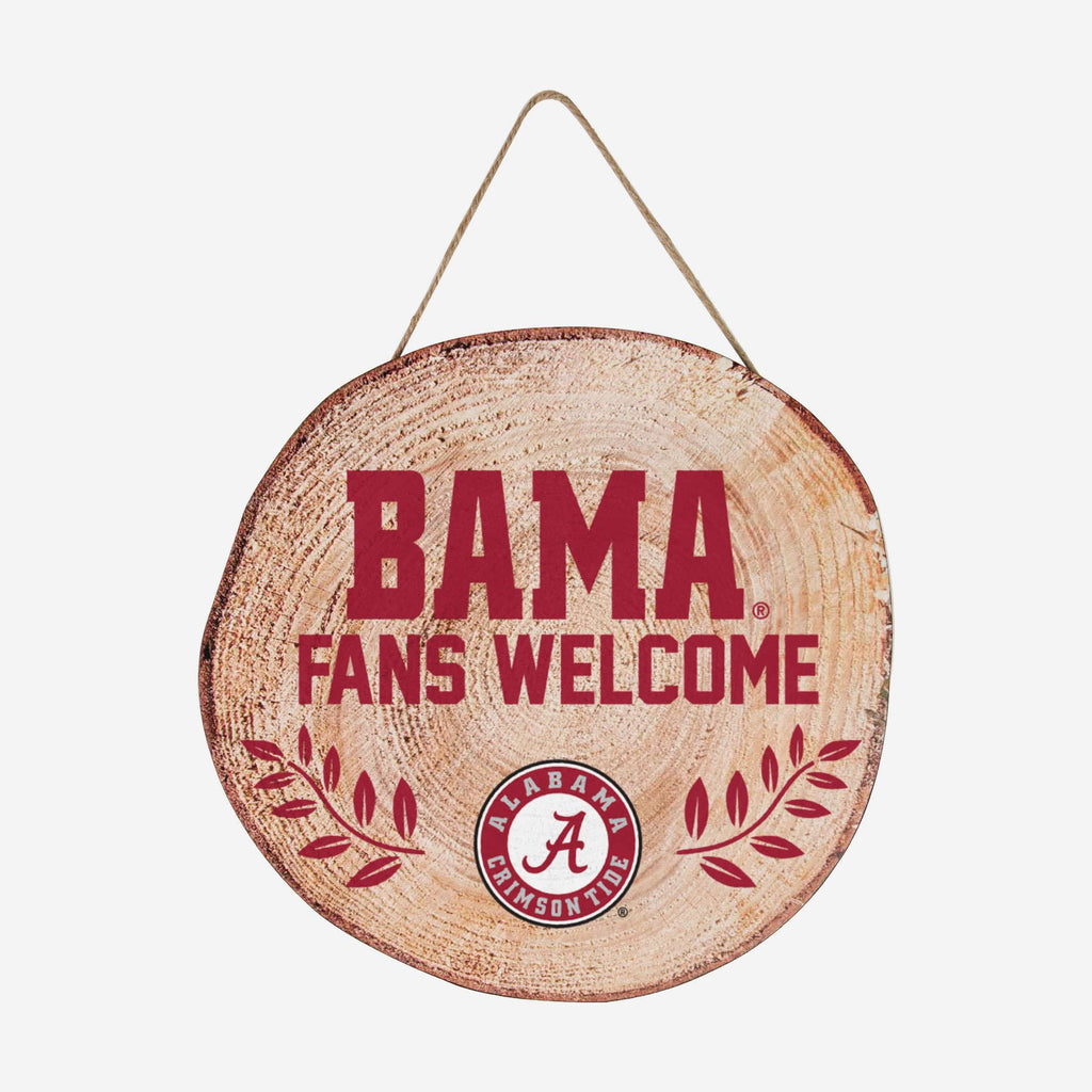 Alabama Crimson Tide Wood Stump Sign FOCO