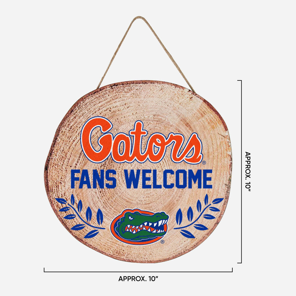 Florida Gators Wood Stump Sign FOCO