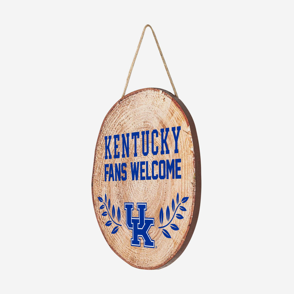 Kentucky Wildcats Wood Stump Sign FOCO