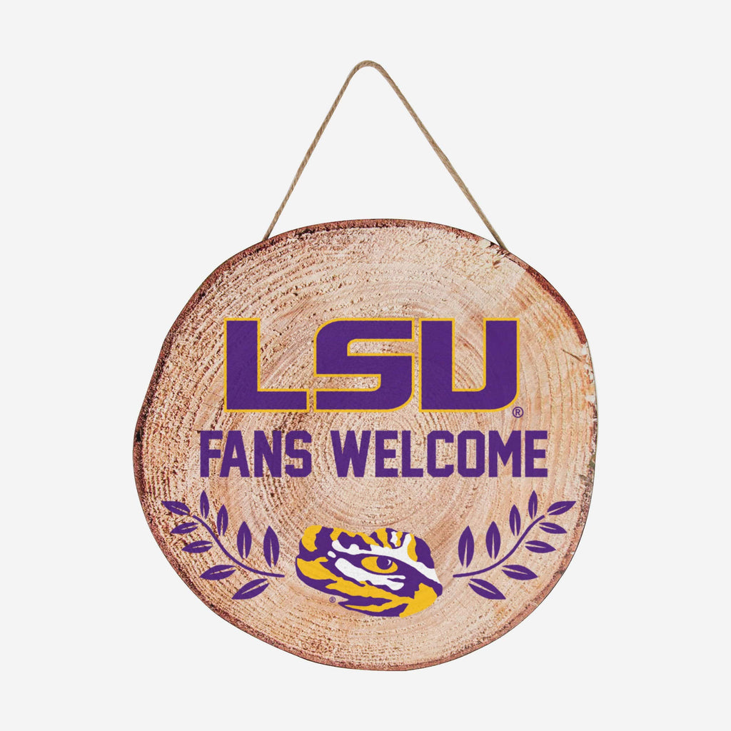 LSU Tigers Wood Stump Sign FOCO