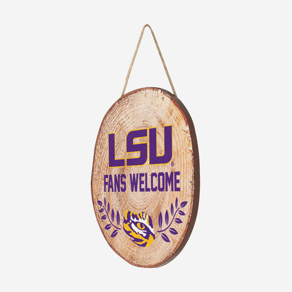 LSU Tigers Wood Stump Sign FOCO