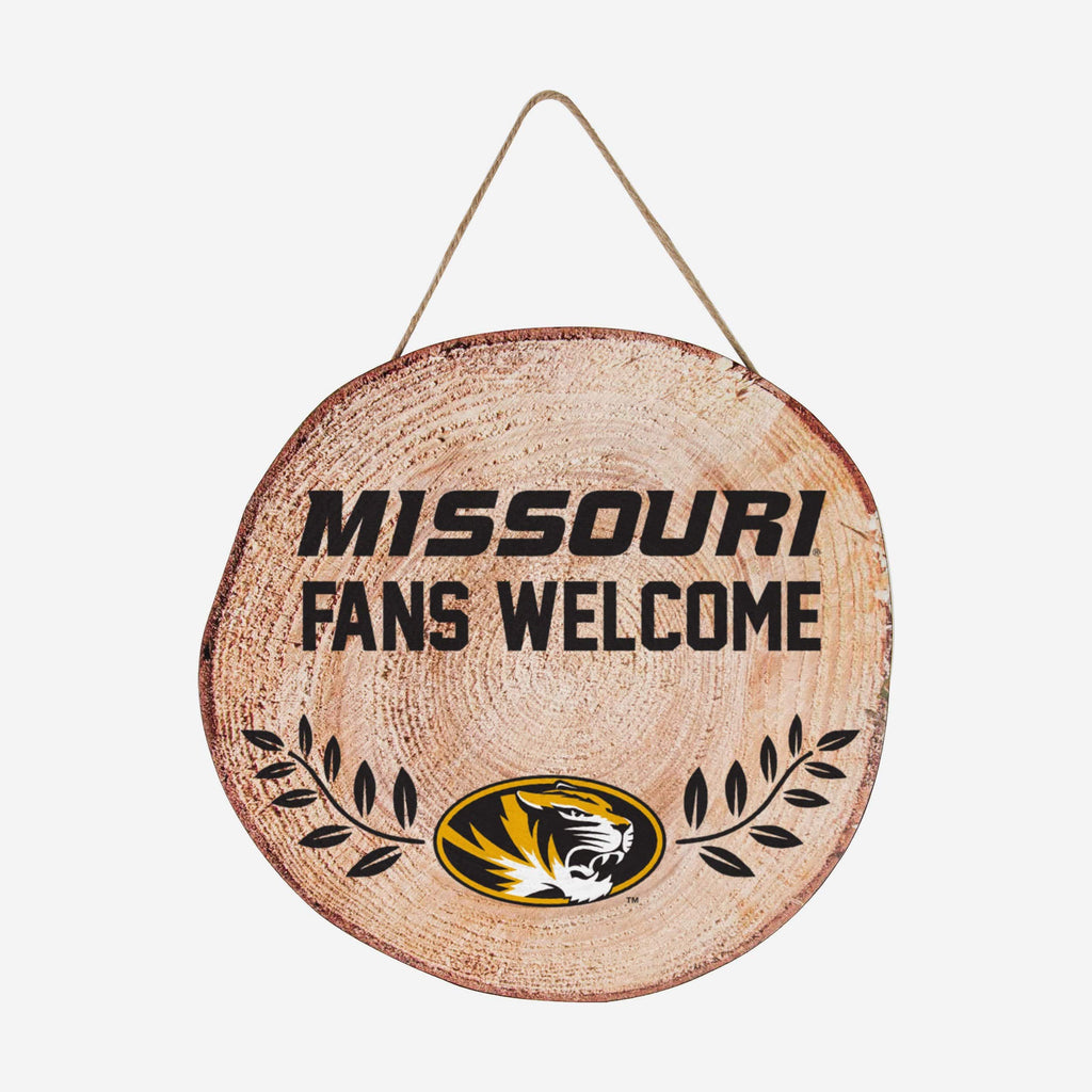 Missouri Tigers Wood Stump Sign FOCO