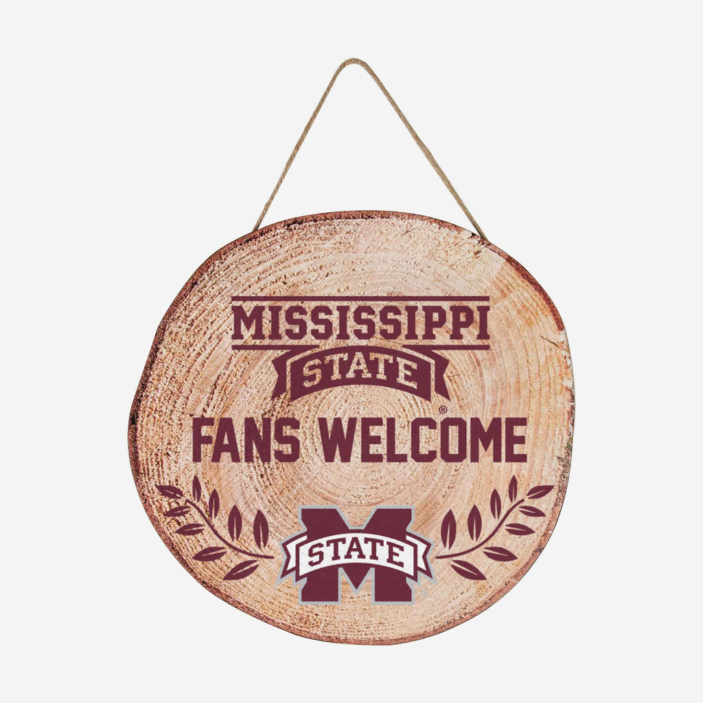 Mississippi State Bulldogs Wood Stump Sign FOCO