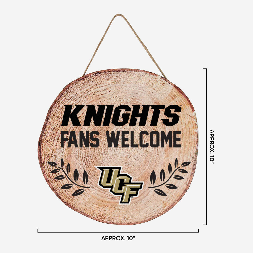 UCF Knights Wood Stump Sign FOCO