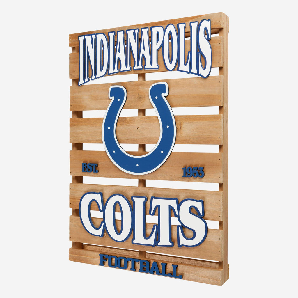 Indianapolis Colts Wood Pallet Sign FOCO