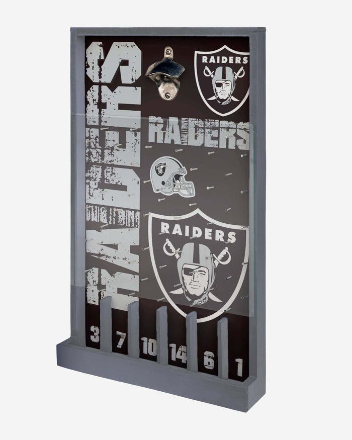 Las Vegas Raiders Bottle Opener Sign Game FOCO