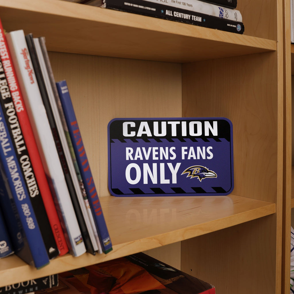 Baltimore Ravens Caution Sign FOCO