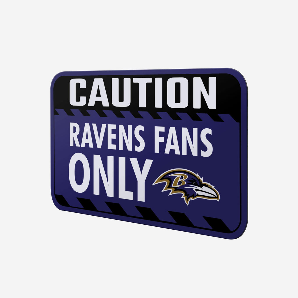 Baltimore Ravens Caution Sign FOCO