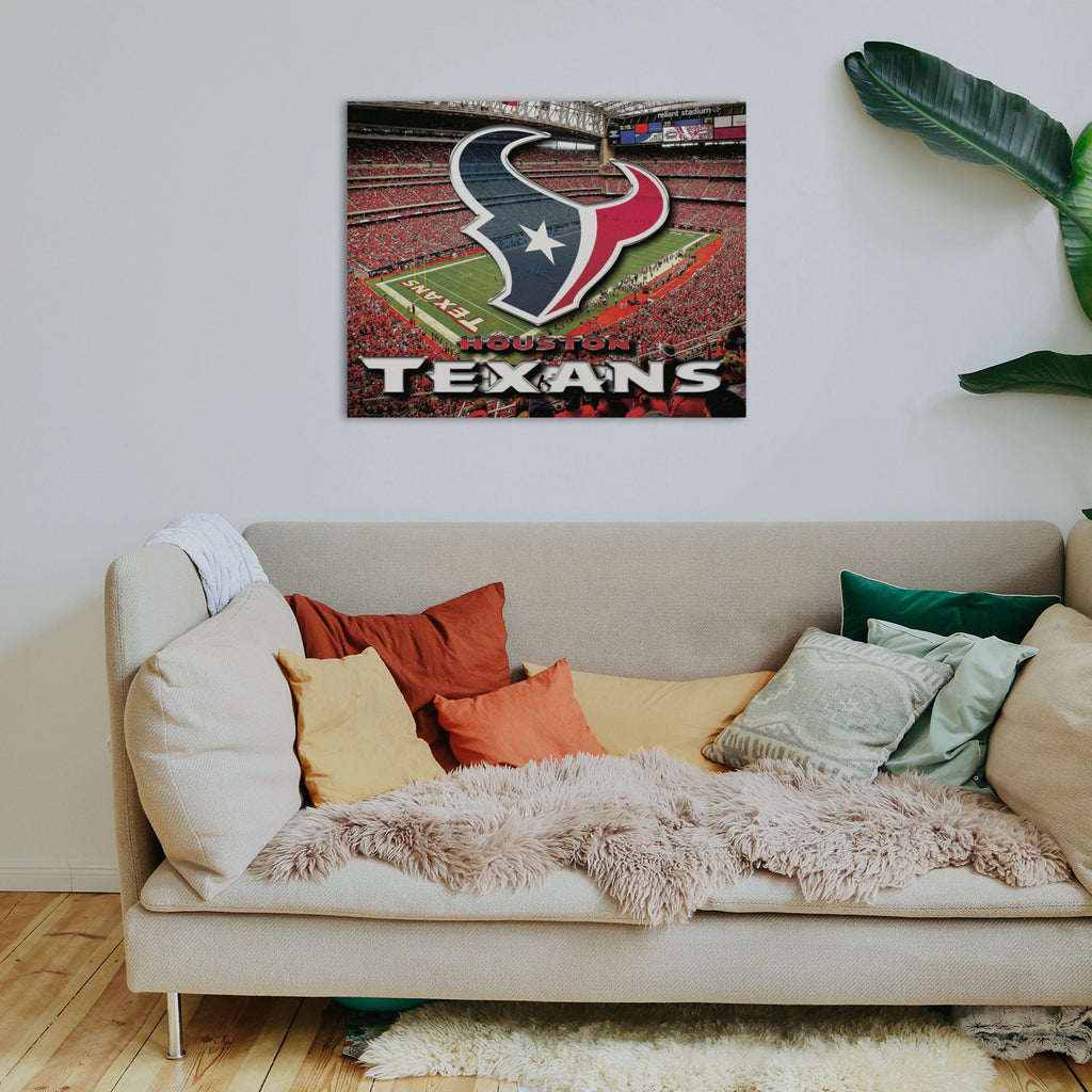 Houston Texans Canvas Wall Sign FOCO