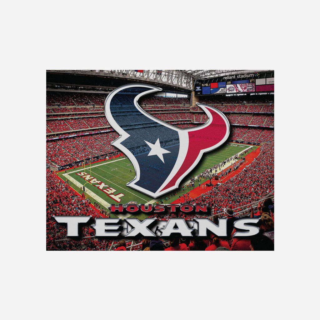 Houston Texans Canvas Wall Sign FOCO