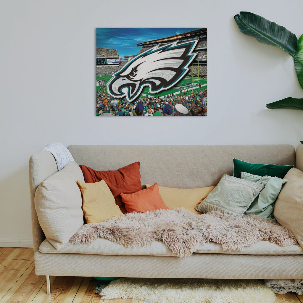 Philadelphia Eagles Canvas Wall Sign FOCO