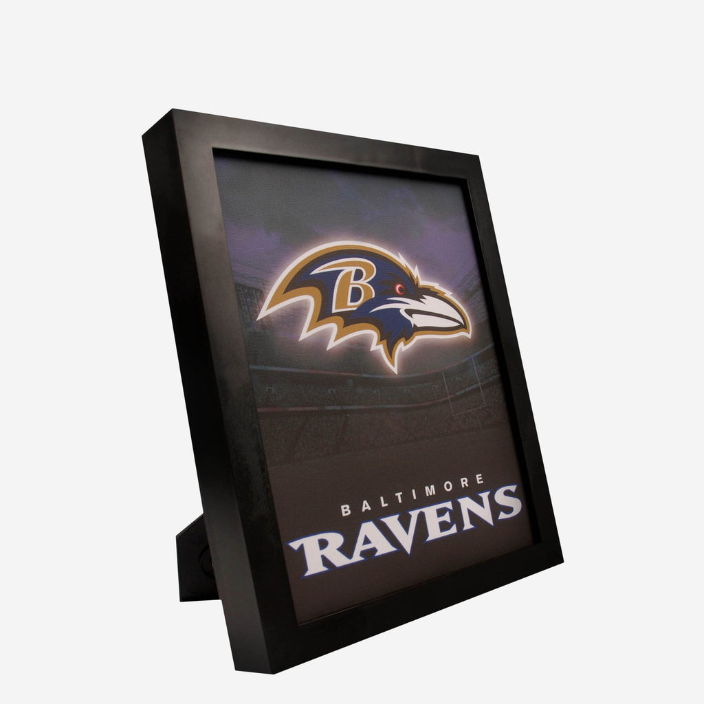 Baltimore Ravens Glow Wall Sign FOCO