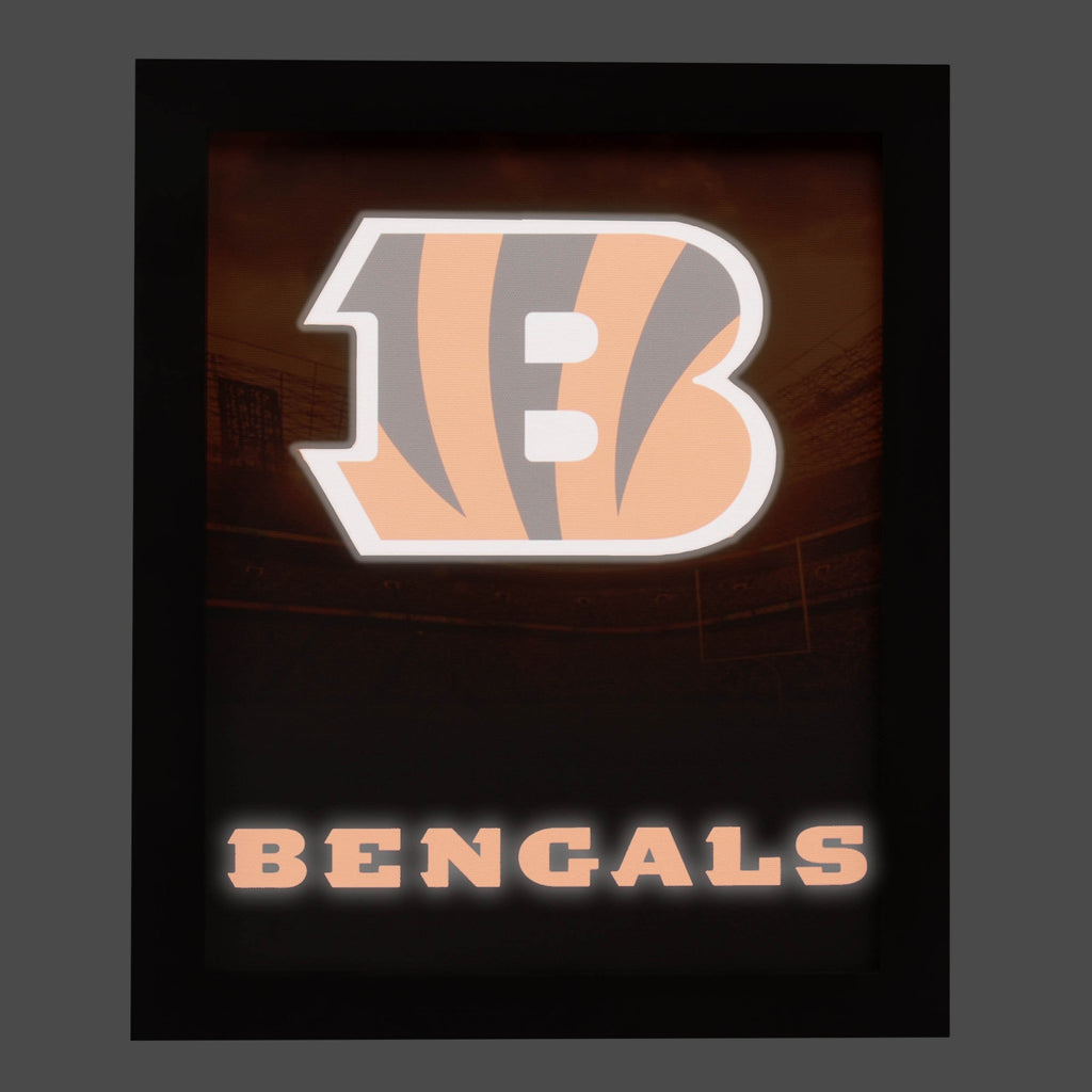 Cincinnati Bengals Glow Wall Sign FOCO