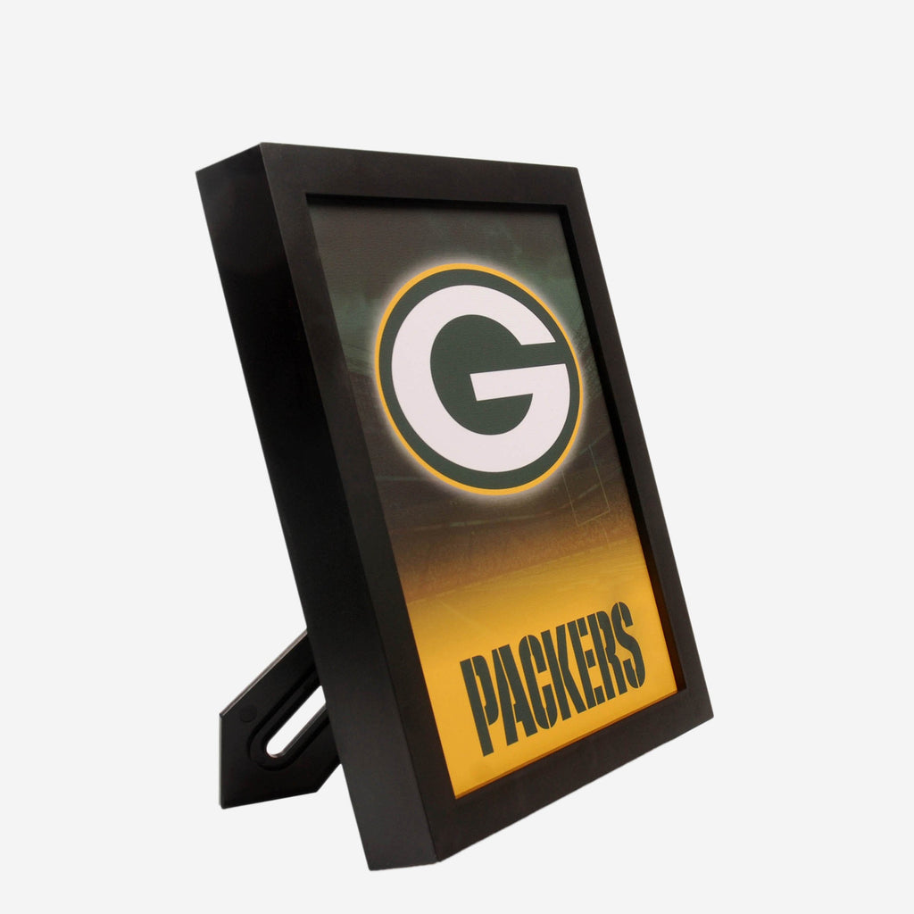 Green Bay Packers Glow Wall Sign FOCO