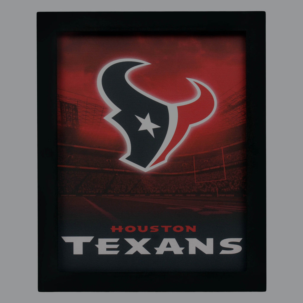 Houston Texans Glow Wall Sign FOCO