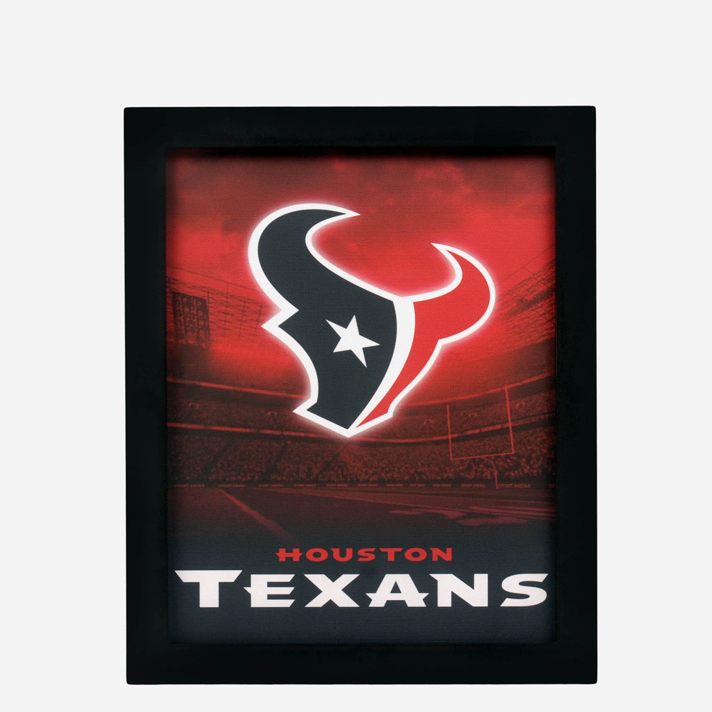 Houston Texans Glow Wall Sign FOCO
