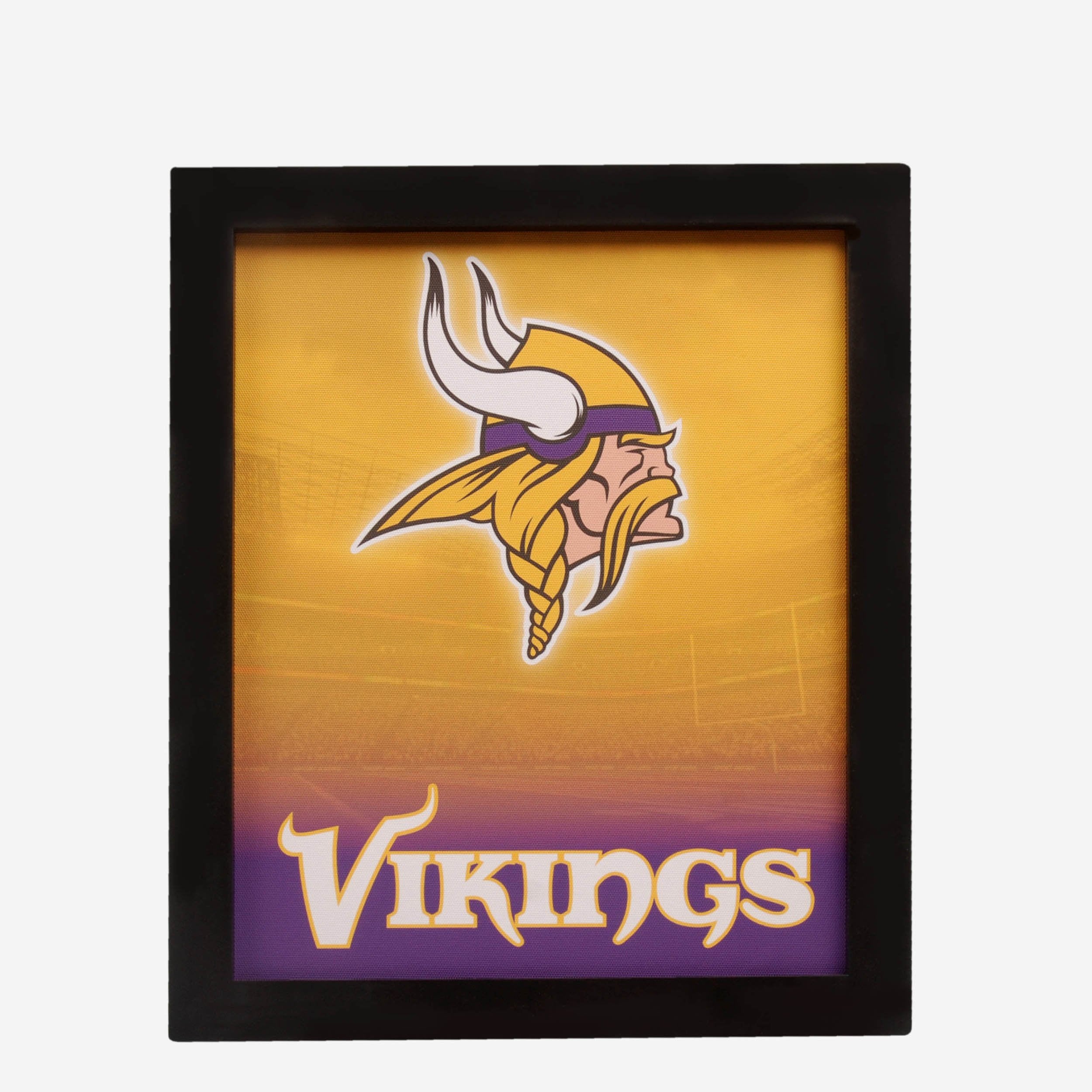 Minnesota Vikings Glow Wall Sign FOCO