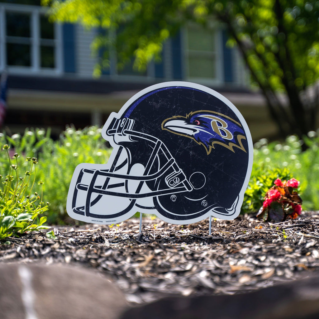 Baltimore Ravens Home Field Stake Helmet Sign FOCO