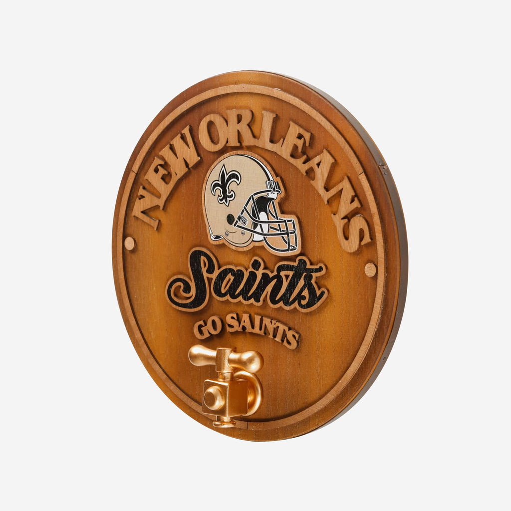 New Orleans Saints Keg Tap Sign FOCO
