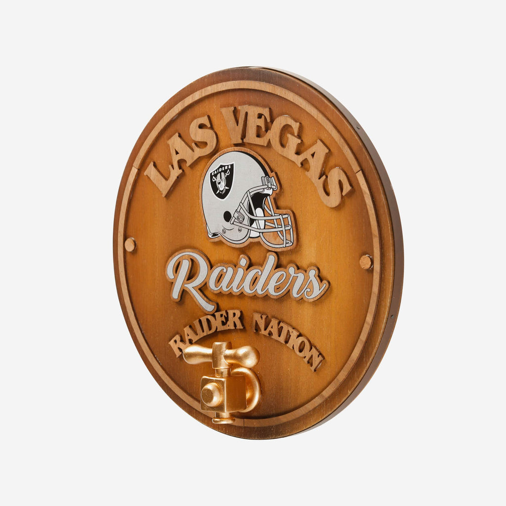 Las Vegas Raiders Keg Tap Sign FOCO