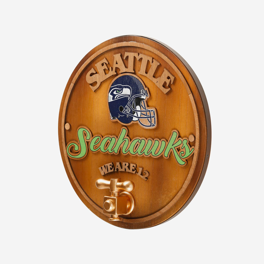 Seattle Seahawks Keg Tap Sign FOCO