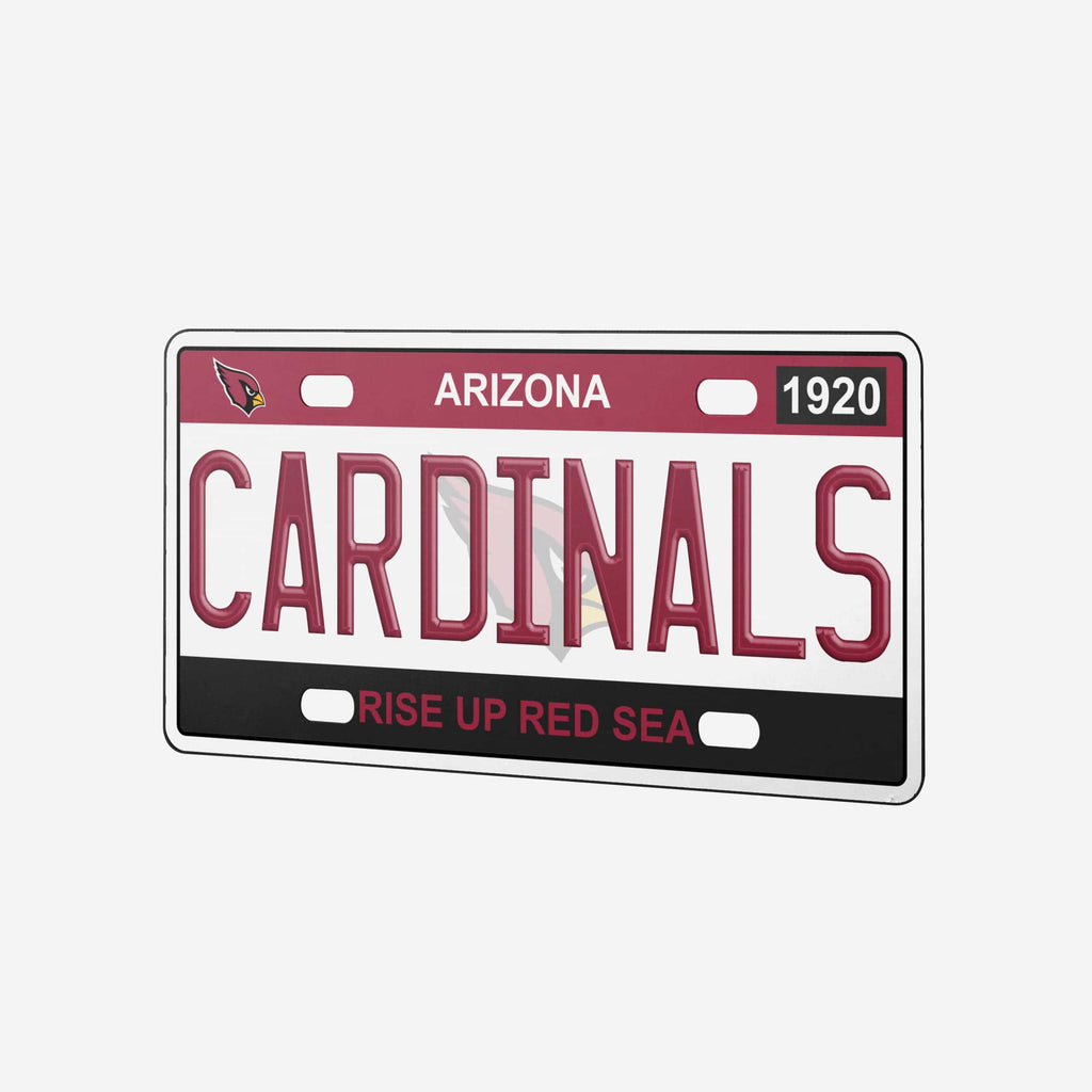 Arizona Cardinals License Plate Wall Sign FOCO