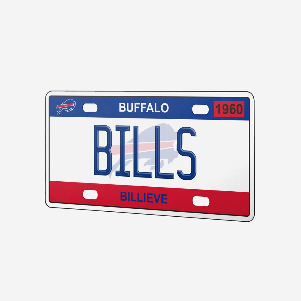 Buffalo Bills License Plate Wall Sign FOCO