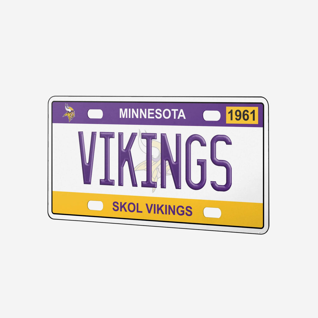 Minnesota Vikings License Plate Wall Sign FOCO