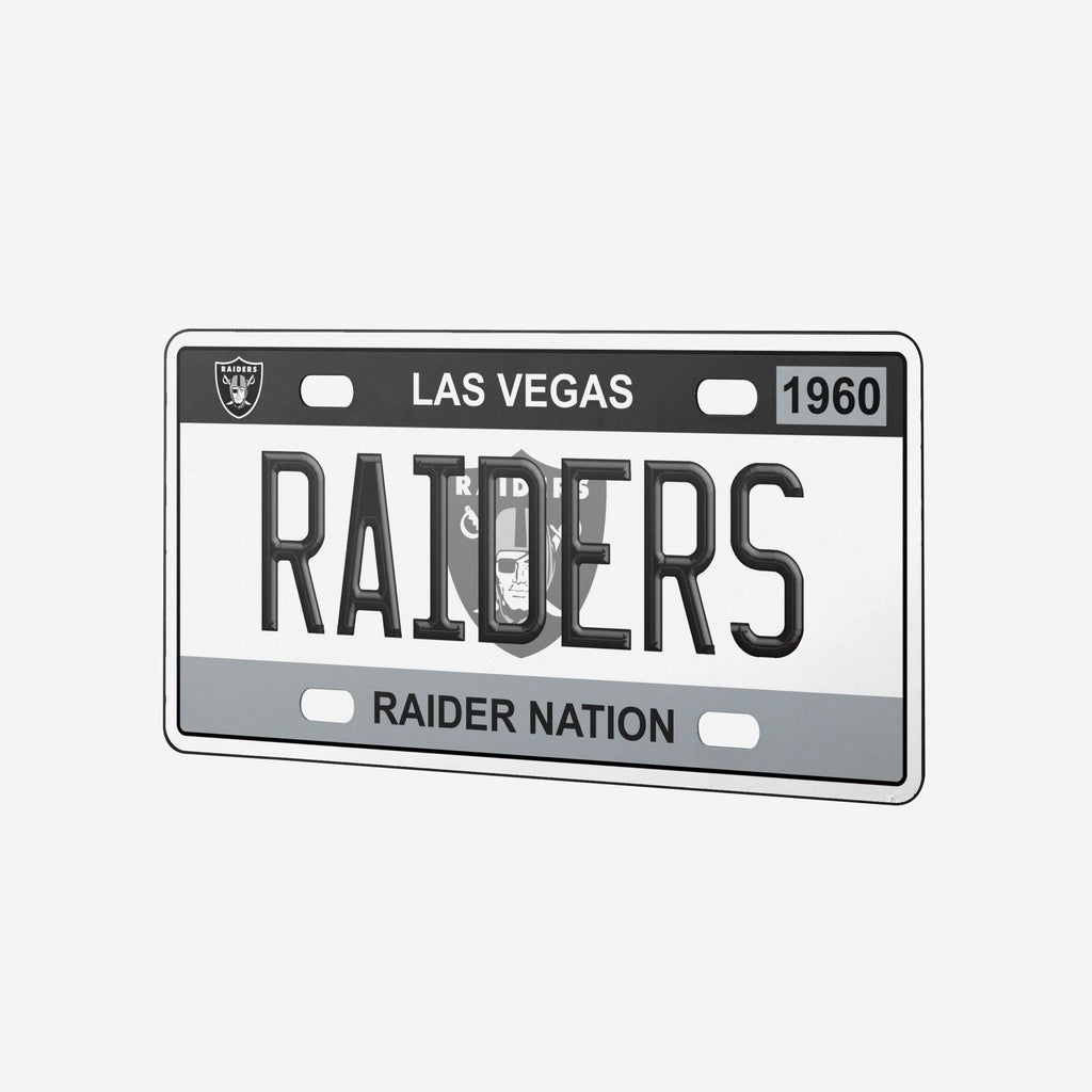 Las Vegas Raiders License Plate Wall Sign FOCO