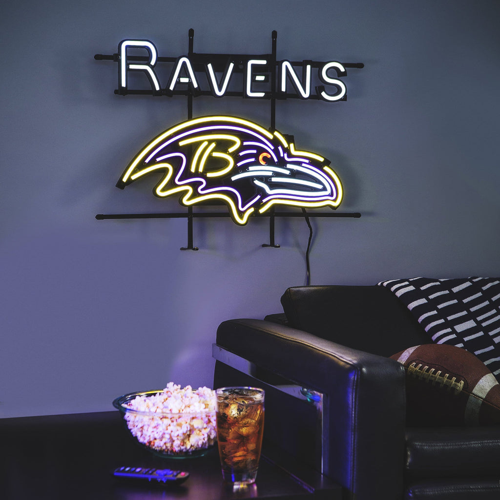 Baltimore Ravens Fancave LED Sign FOCO