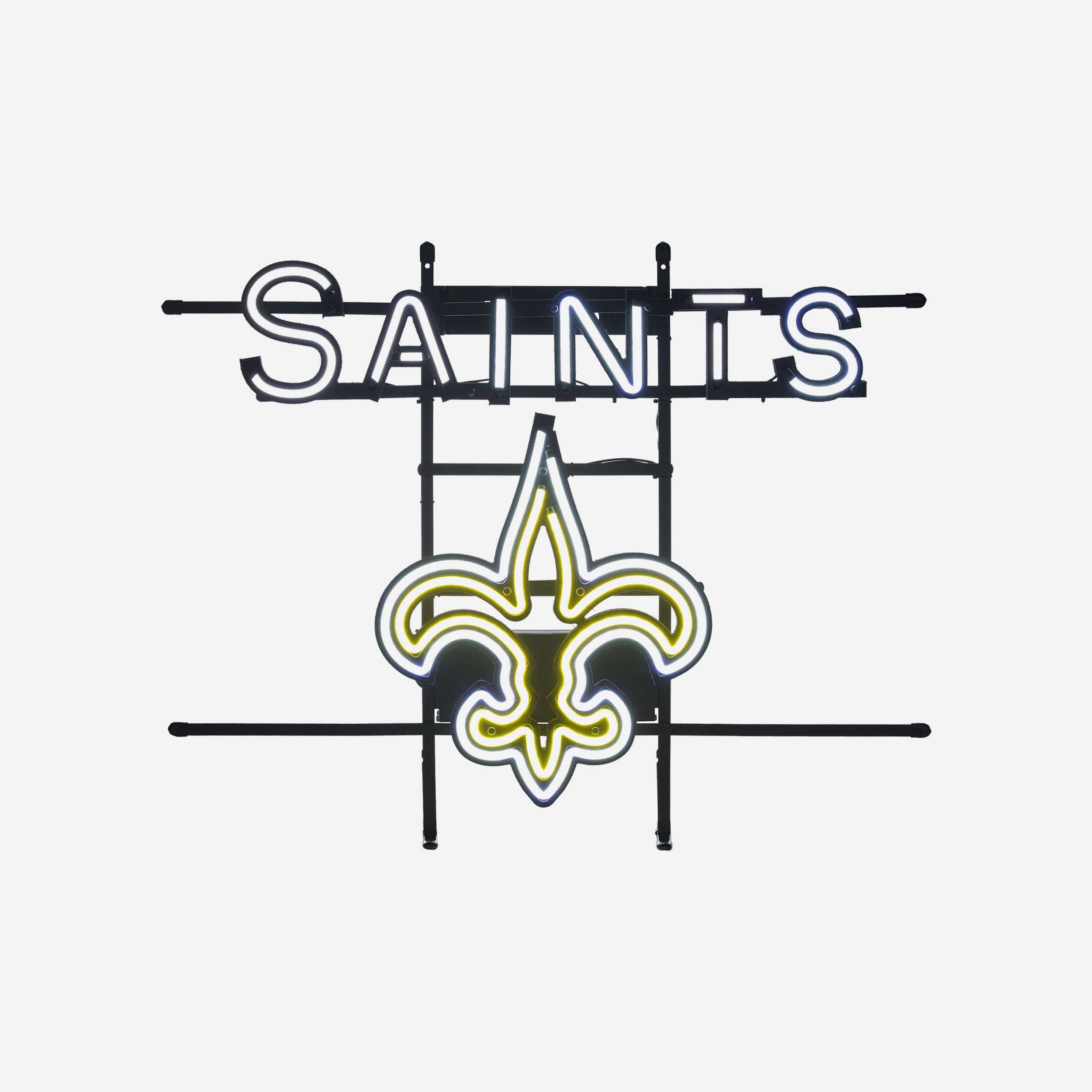 New Orleans Saints Fancave LED Sign FOCO