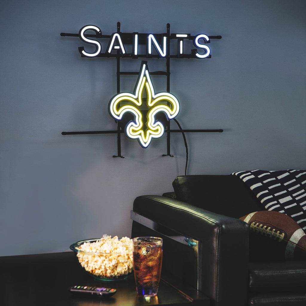 New Orleans Saints Fancave LED Sign FOCO