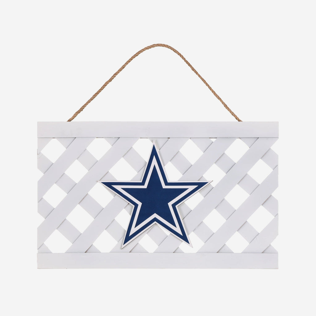 Dallas Cowboys Lattice Garden Sign FOCO