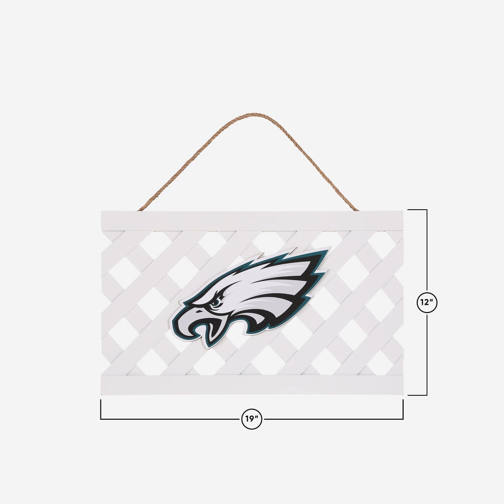 Philadelphia Eagles Lattice Garden Sign FOCO