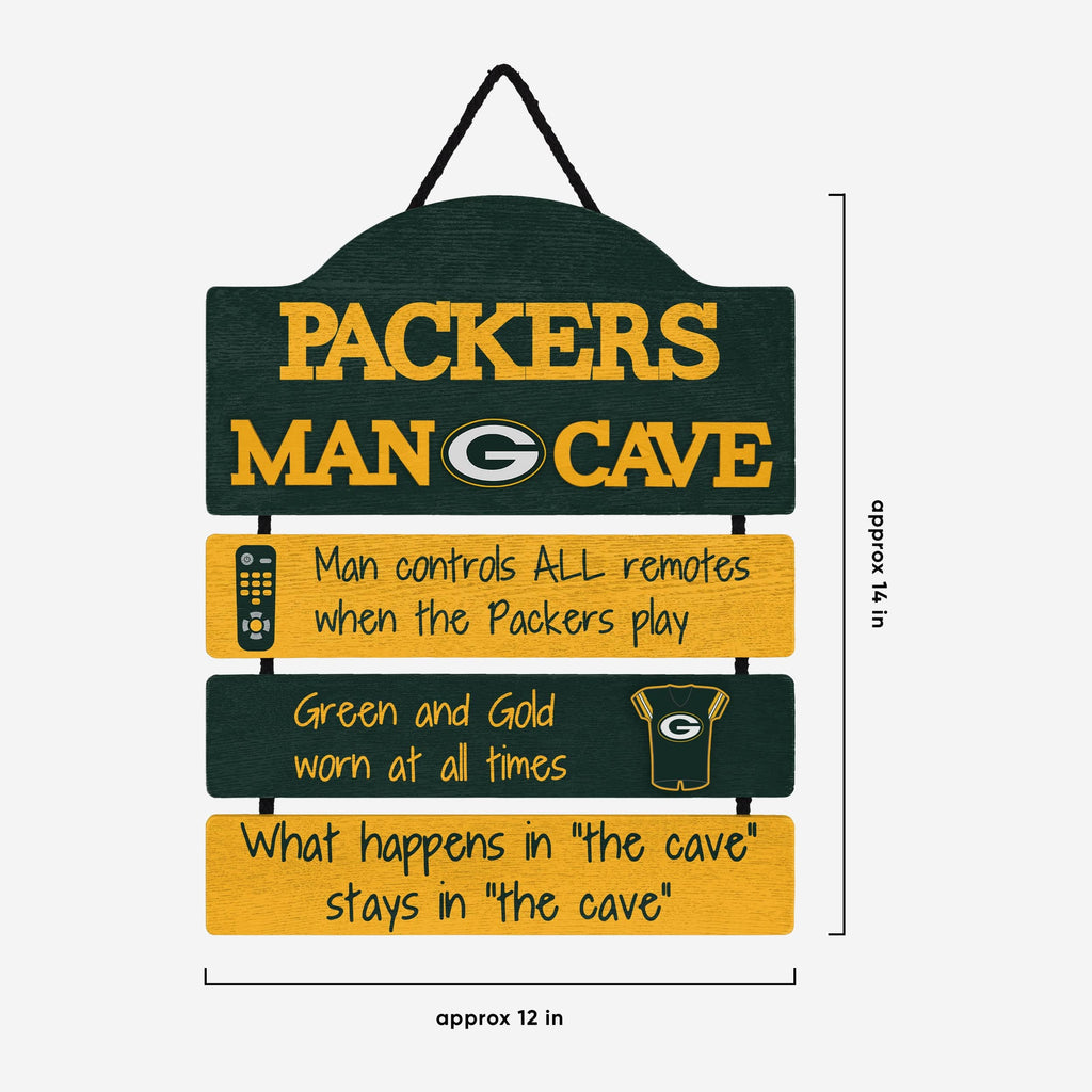 Green Bay Packers Mancave Sign FOCO