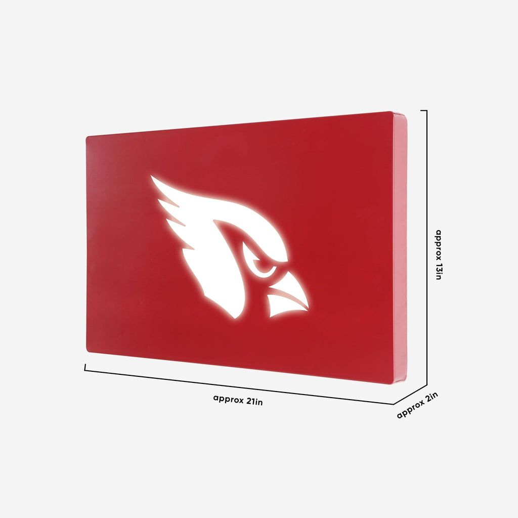 Arizona Cardinals Metal Light Up Logo Sign FOCO
