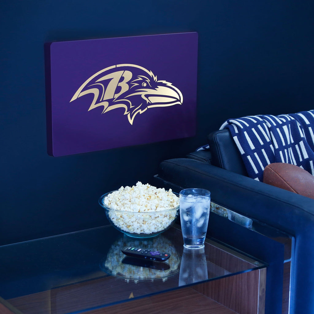 Baltimore Ravens Metal Light Up Logo Sign FOCO