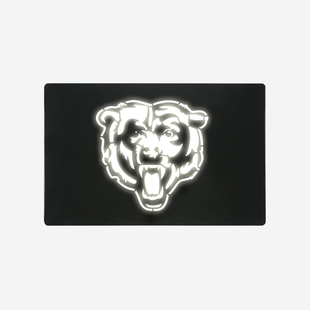 Chicago Bears Metal Light Up Logo Sign FOCO
