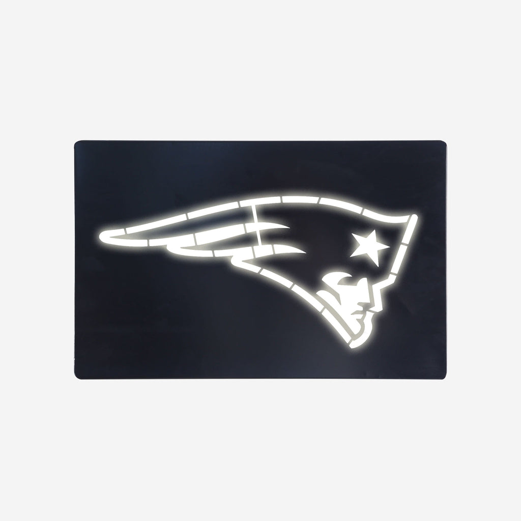 New England Patriots Metal Light Up Logo Sign FOCO