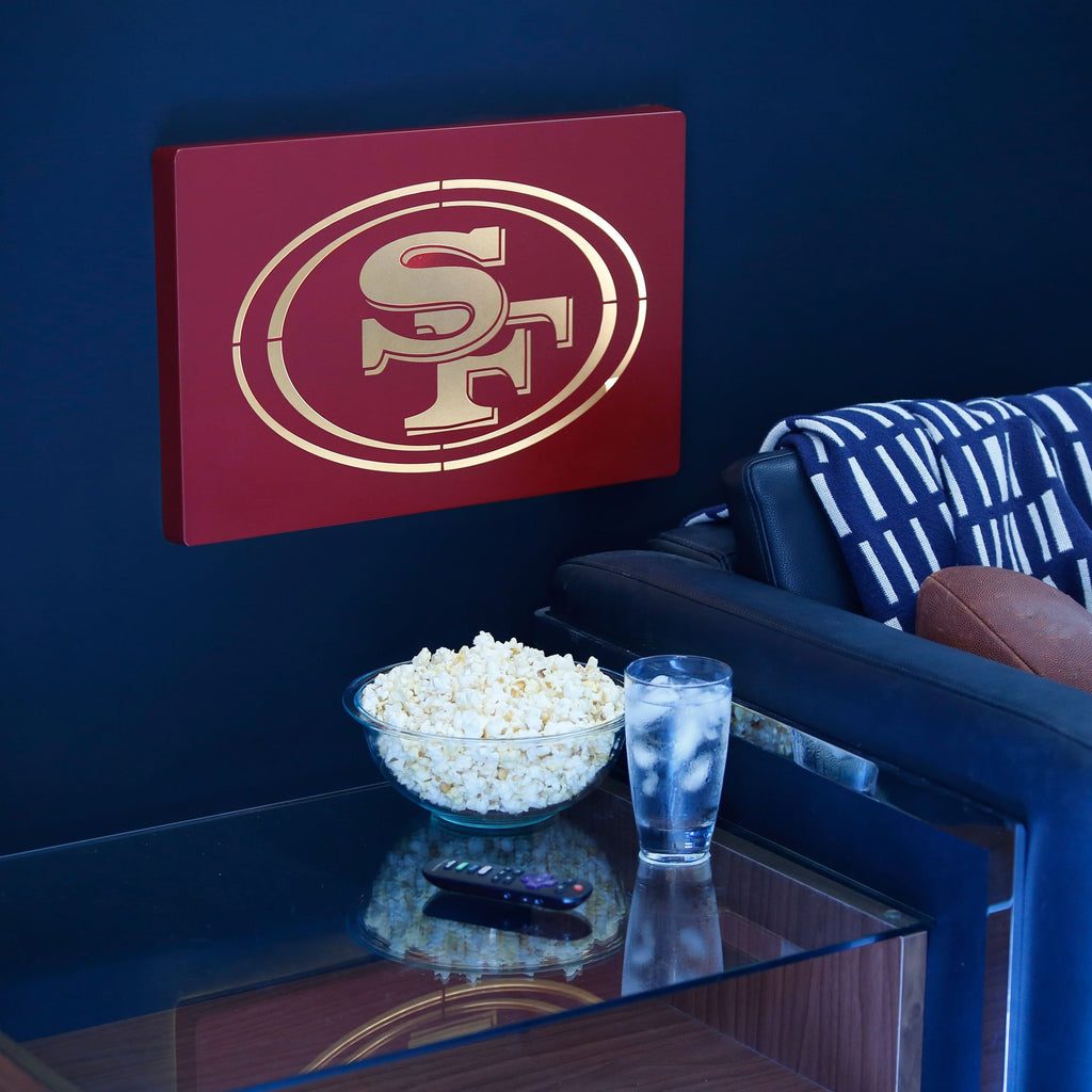 San Francisco 49ers Metal Light Up Logo Sign FOCO