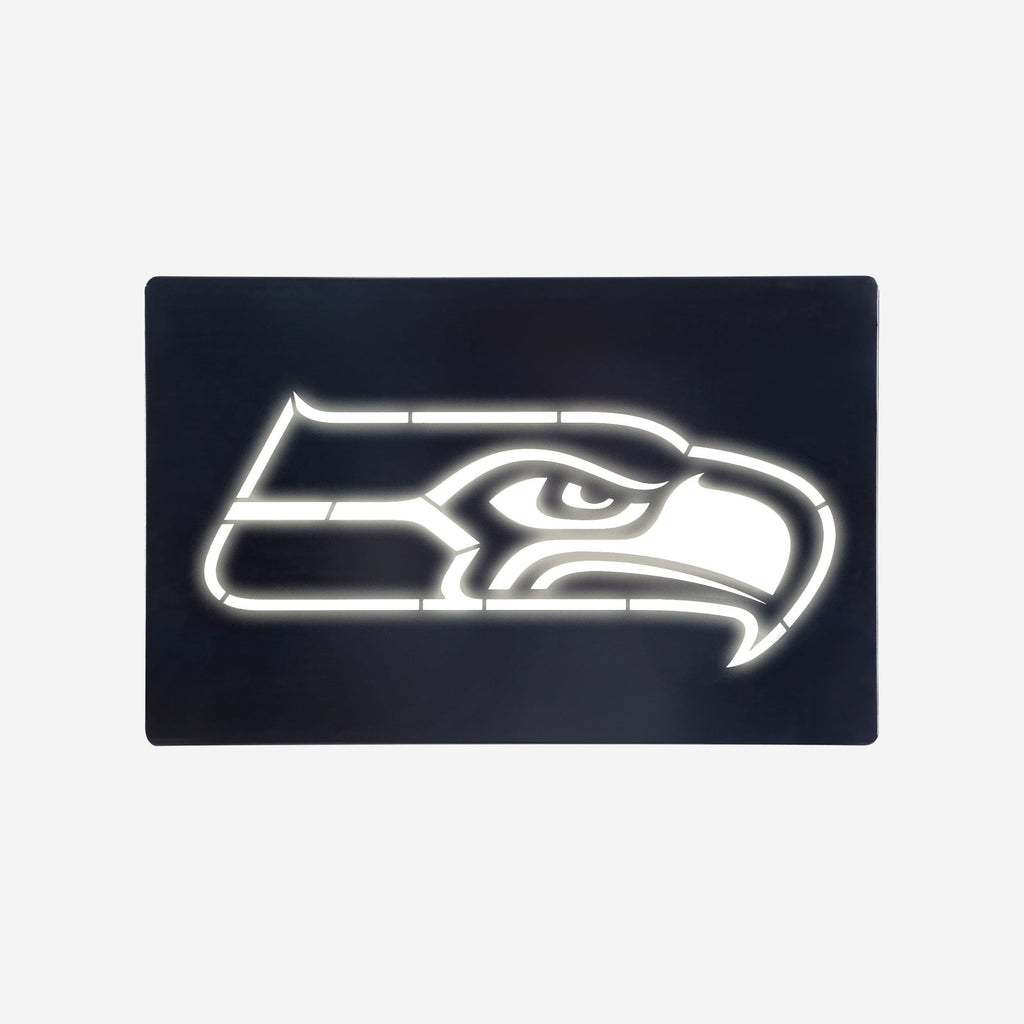 Seattle Seahawks Metal Light Up Logo Sign FOCO